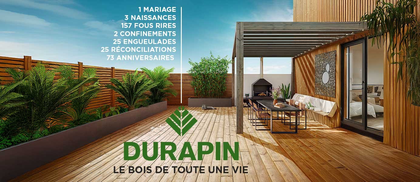 DURAPIN Le bois pour l'extérieur | Vivre en Bois Pro